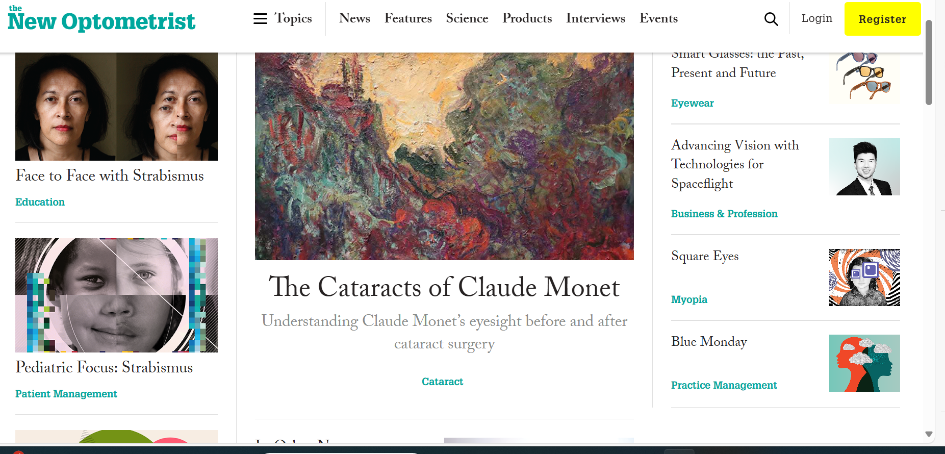 Image of the Month The Ophthalmologist & The New Optometrist – Lucia Wilson